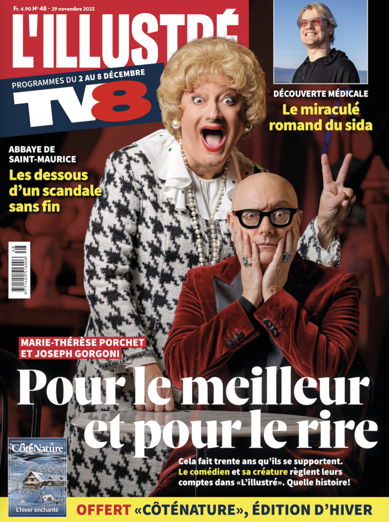 Joseph Gorgoni en une de l'Illustré - Éditions Favre